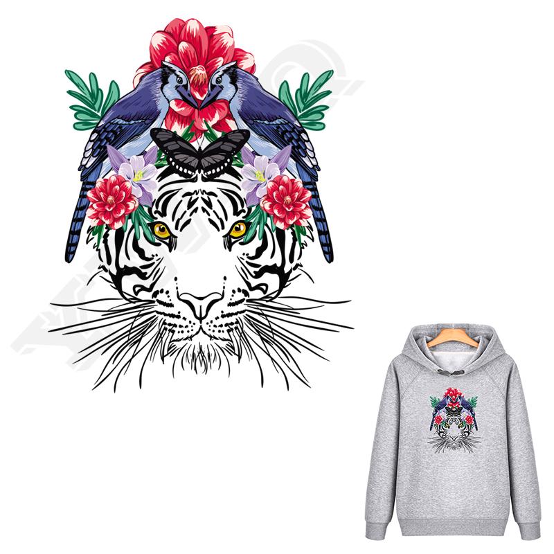 Buy Animal Ironing Stickers Washable Heat Transfer T-Shirt Dress ...