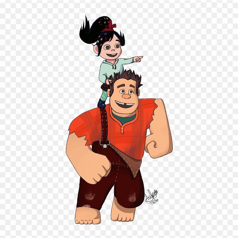 Buy Wreck It Ralph Transparent Background Magical World 2 Iron On Heat ...