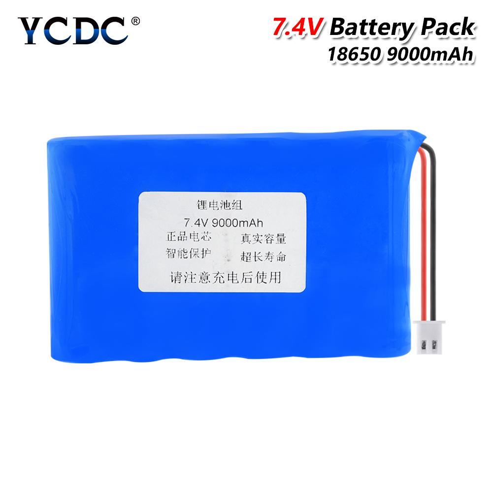 Buy 7.4V Lithium 18650 Battery 6*Cells Pack Rechargeable For Remote ...