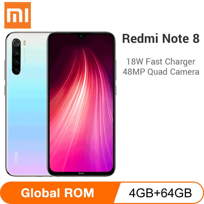 Xiaomi Redmi Note 8 4GB 64GB Smartphone Snapdragon 665 Octa Core ...