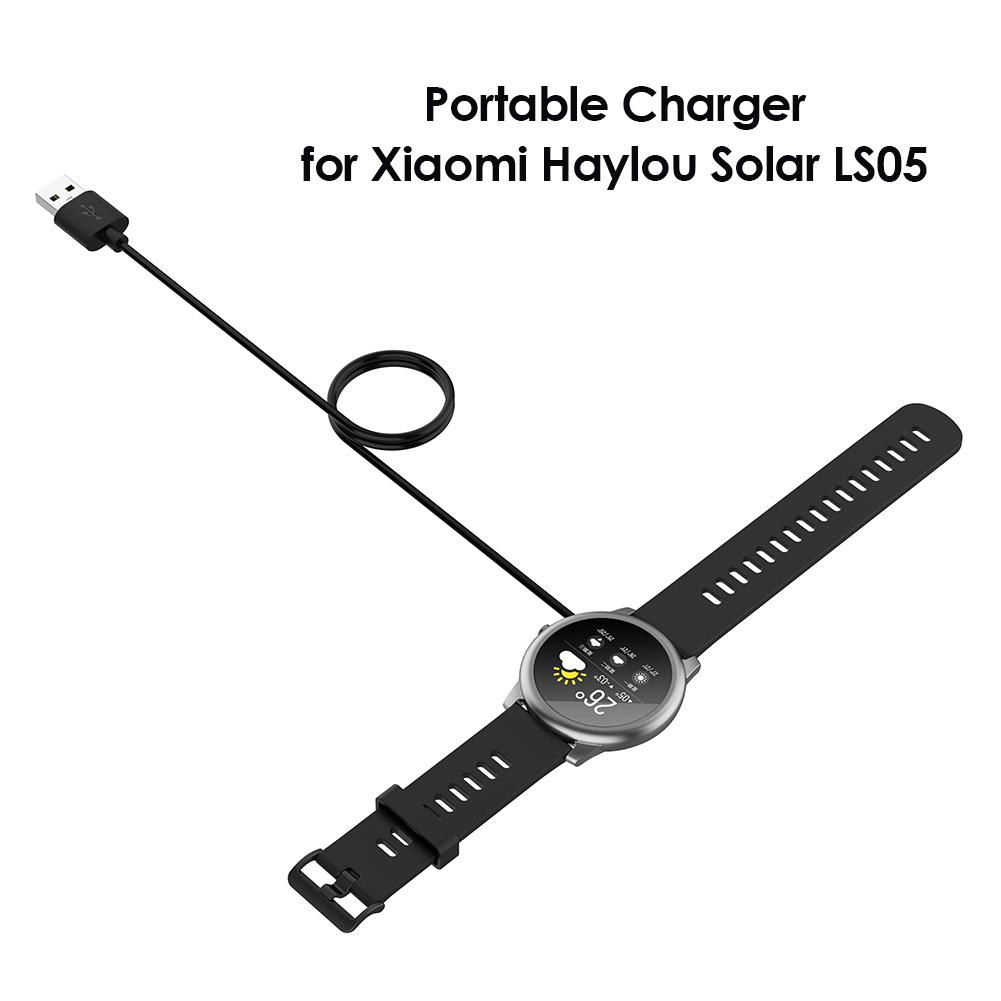 Buy USB Charger for Haylou Solar LS05 Fast Charging Cable Cradle Dock ...
