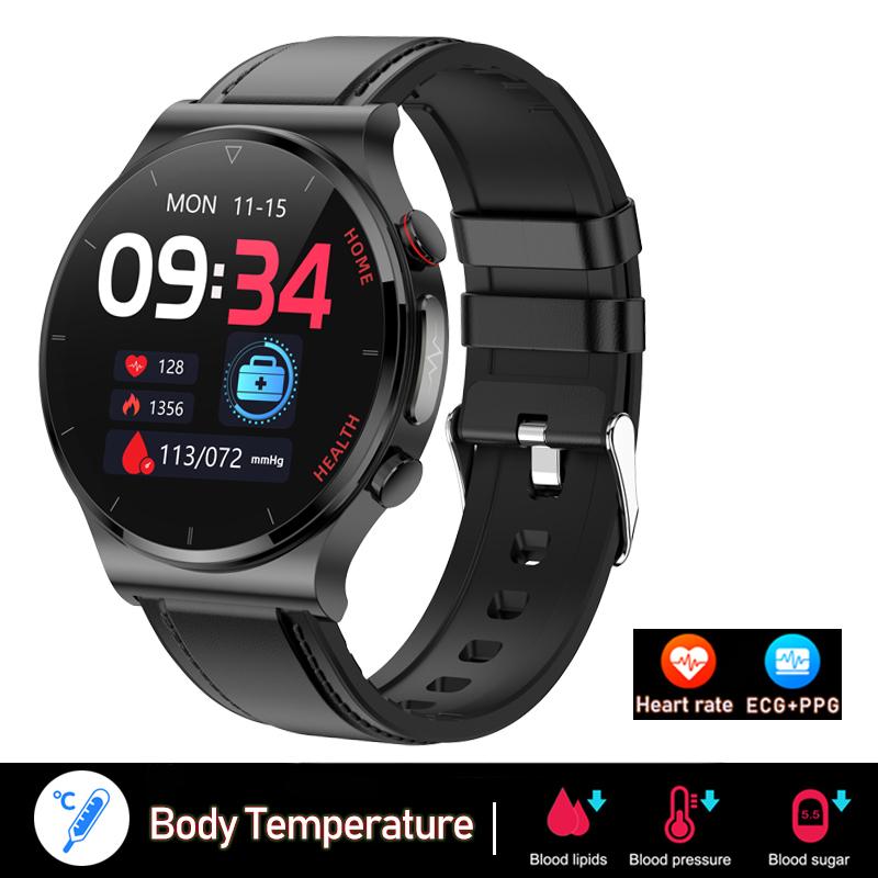 Buy SACOSDING Smart Watch Men ECG+PPG Sangao Laser Health Heart Rate ...