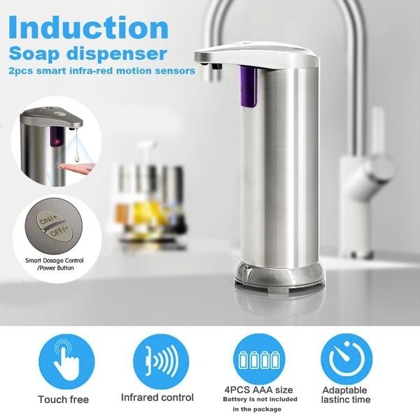 Buy New Double Button Stainless Steel Touchless Automatic IR Sensor ...