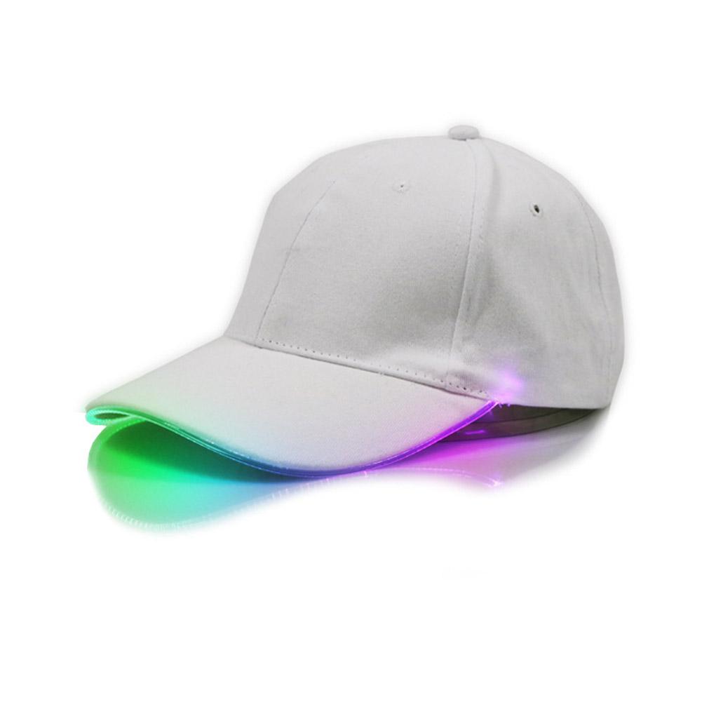 Buy Punk Style LED Light Baseball Hat Luminous Cap Fashion Snapback ...