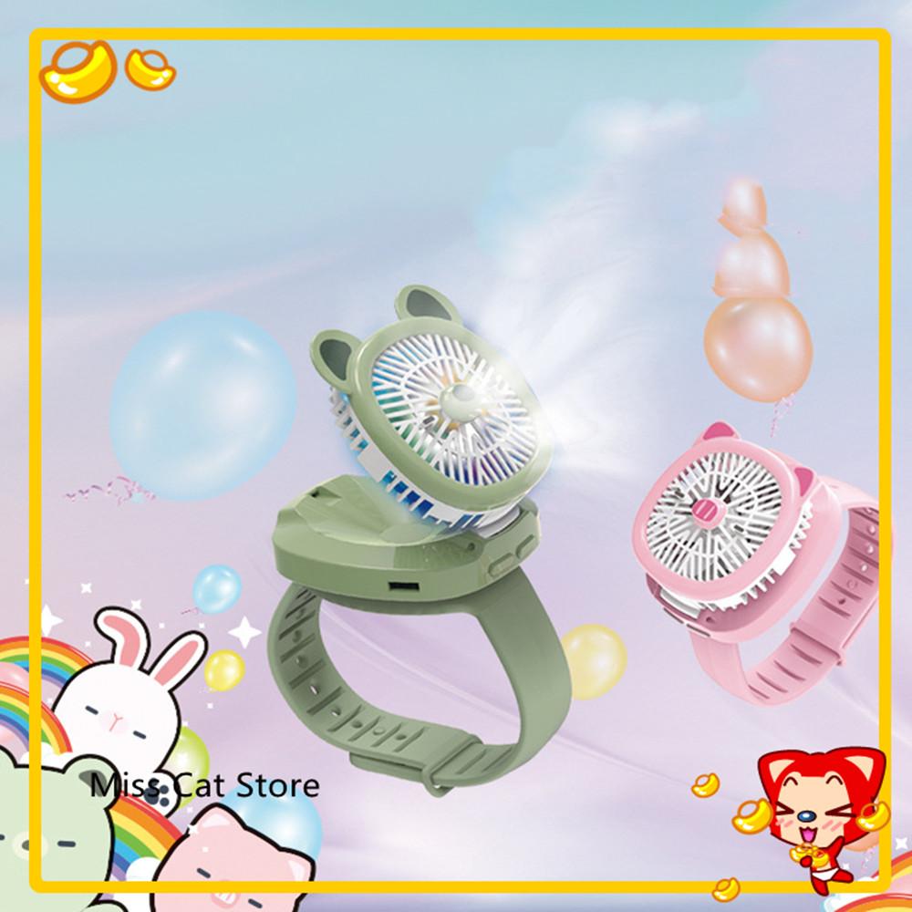 Купити Portable USB Wrist Fan Mini Watch Fan Ventilator LED Light ...