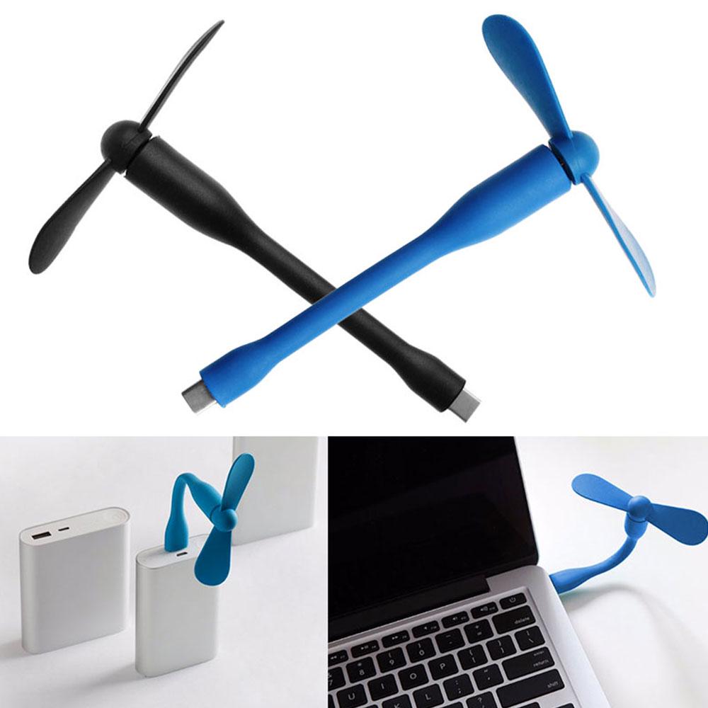 Buy 6PCS Type C USB-C Flexible Mini Cool Fans Micro C Portable Dock ...