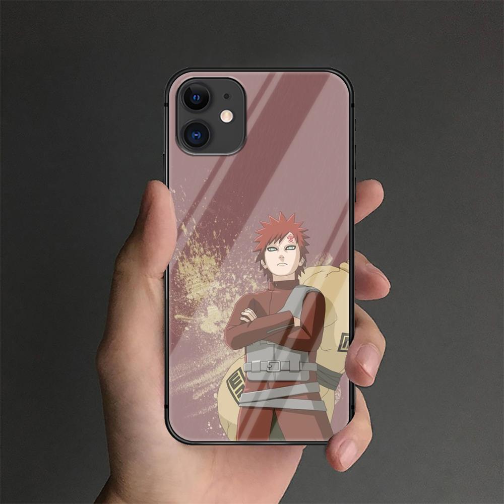 Buy Gaara Naruto Tempered Glass Phone Case Cover For IPhone Huawei ...
