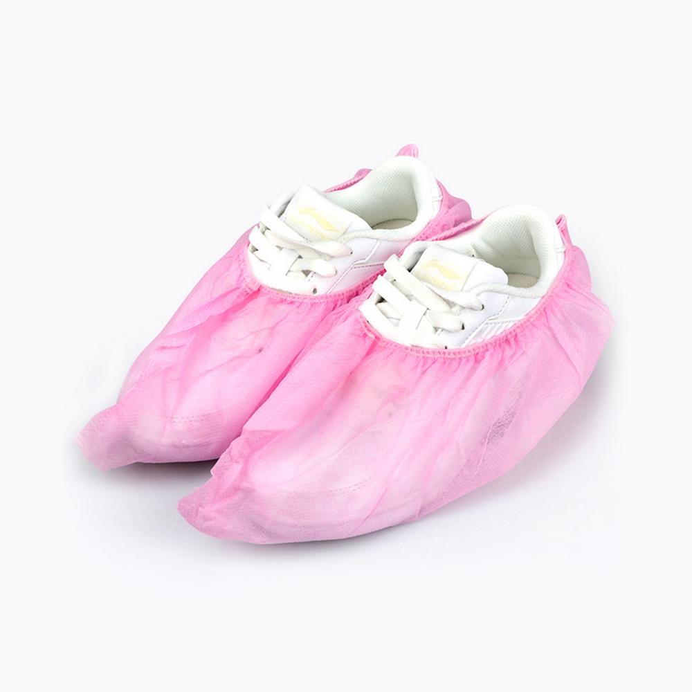 100PCS/Pack Anti-slip Disposable Shoe Covers Thickened Non-woven Fabric ...