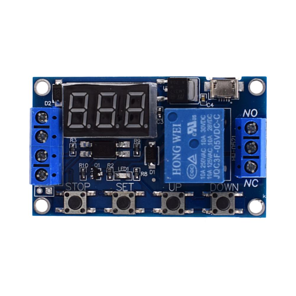 Buy 1-Way Relay Module Delay Power Off Trigger Delay Timer Circuit Switch Board at affordable ...