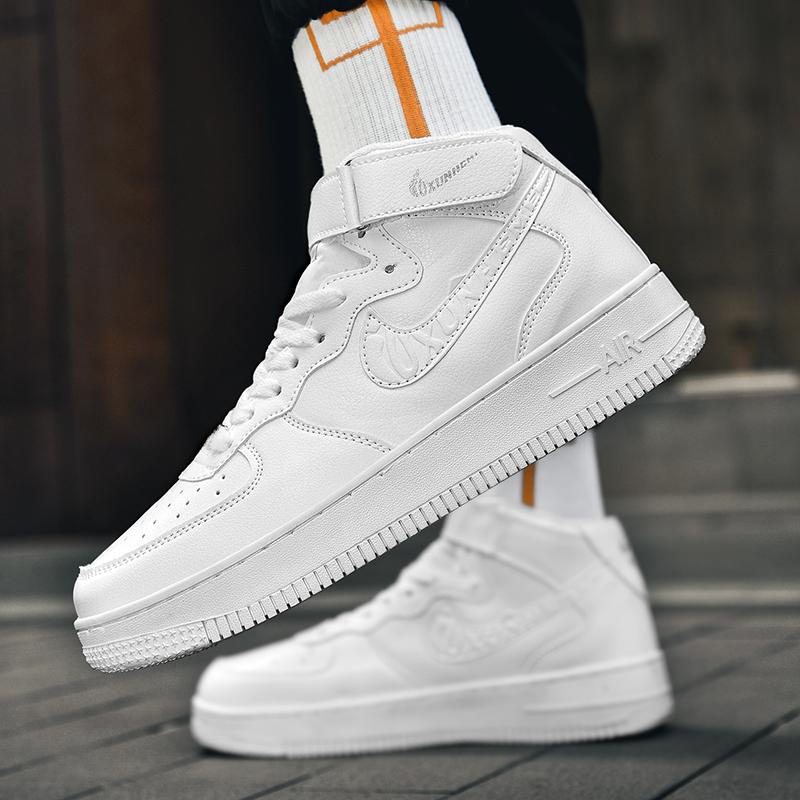 Buy Air Men's Shoes Breathable Microfiber Leather Sports Shoes Men's ...