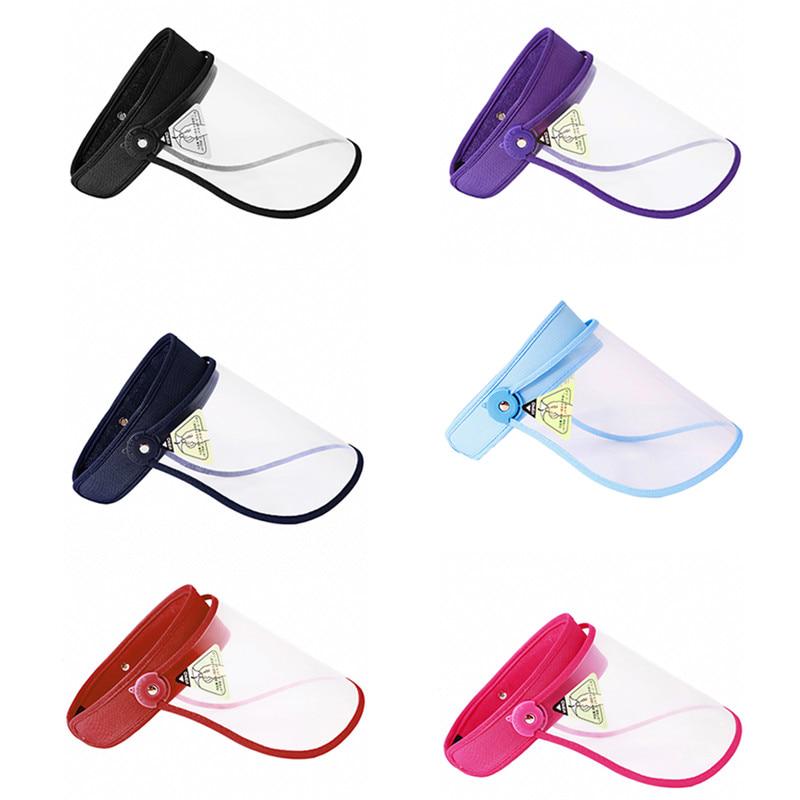 Transparent Cap Kitchen Oil-proof Mask Rain Cap Windproof Mask Plastic ...