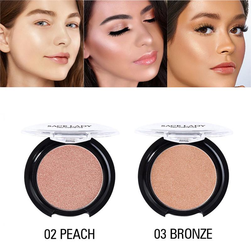 Buy SACE LADY Highlighter Powder 6 Colors Face Iluminator Makeup ...