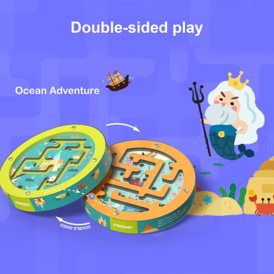 Cheap Maze Game Toy Smooth Edge Safe Portable High-quality Rolling Ball ...