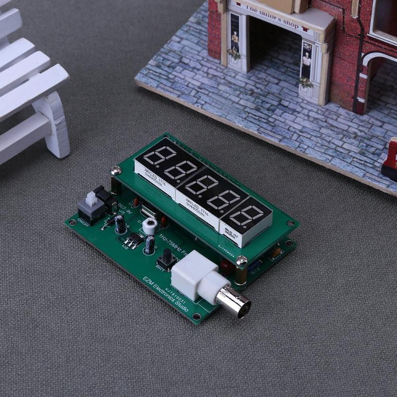 Buy 1Hz-75 MHz Frequency Cymometer Meter High Sensitivity Frequency ...