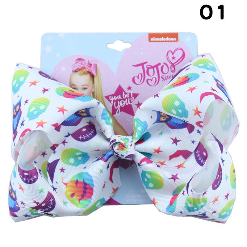 Buy Halloween Children's Big Bow Hairpin Pumpkin Headdress at ...