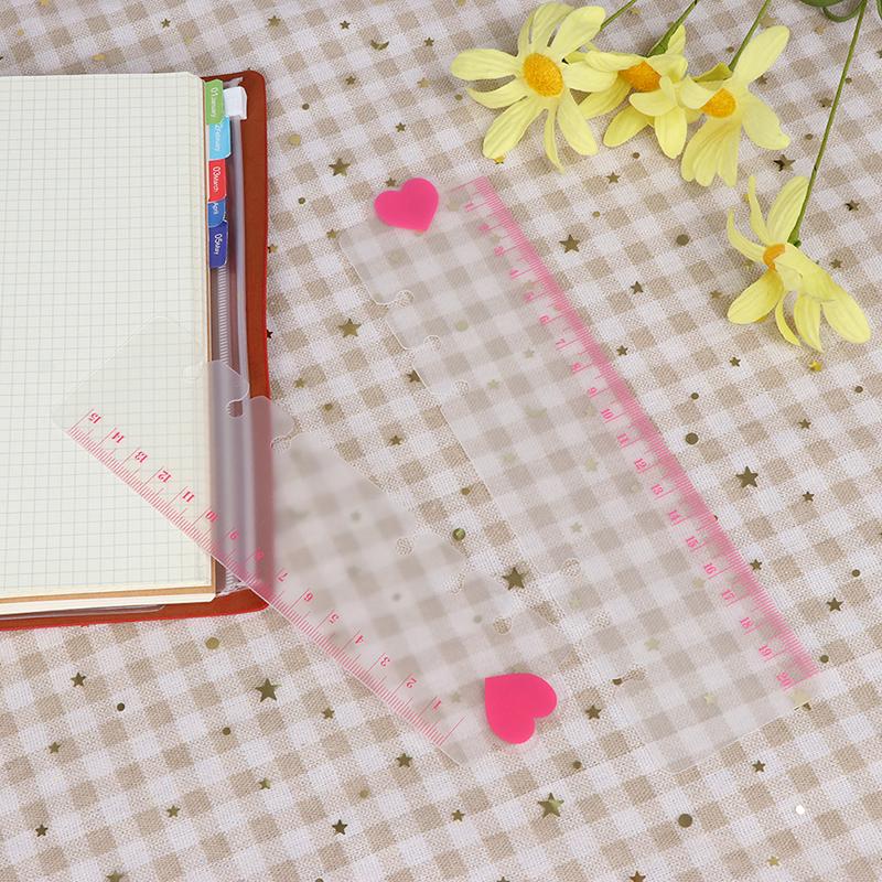 Buy Ruler A5 A6 Pvc Planner Agenda For 6 Holes Loose Leaf Spiral ...