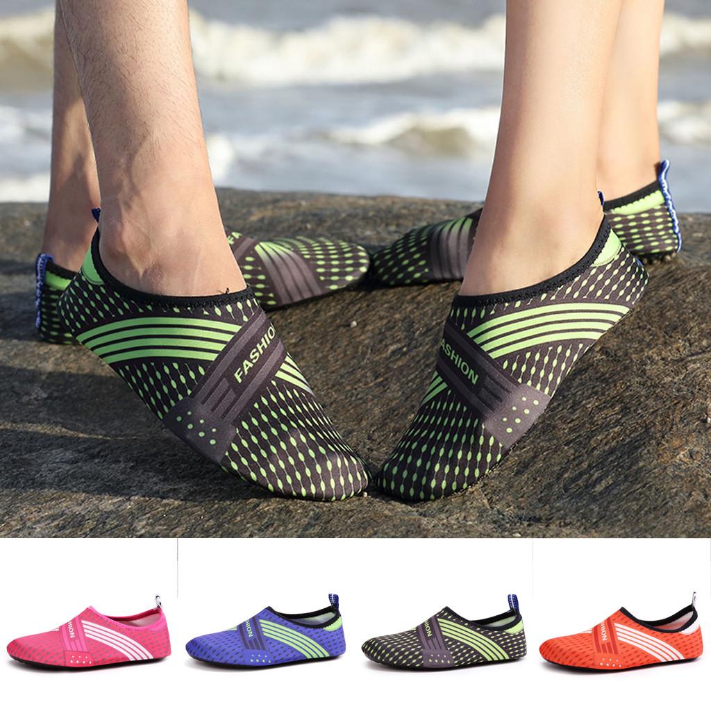 Buy Couple's Summer Outdoor Flats Beach Pool Sea Swim Surf Soft Bottom ...