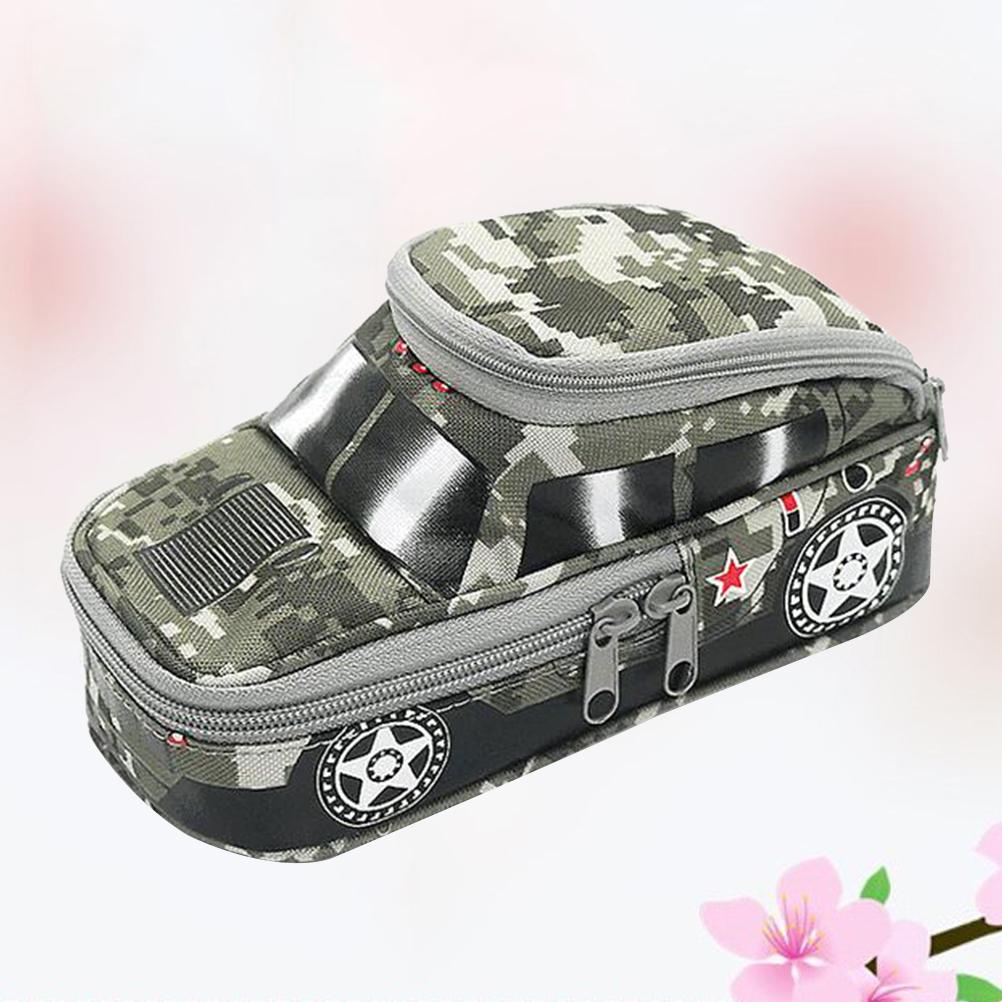 Buy 2 Pack Pencil Case Off-Road Car Pencil Pen Punch Case with Lock ...
