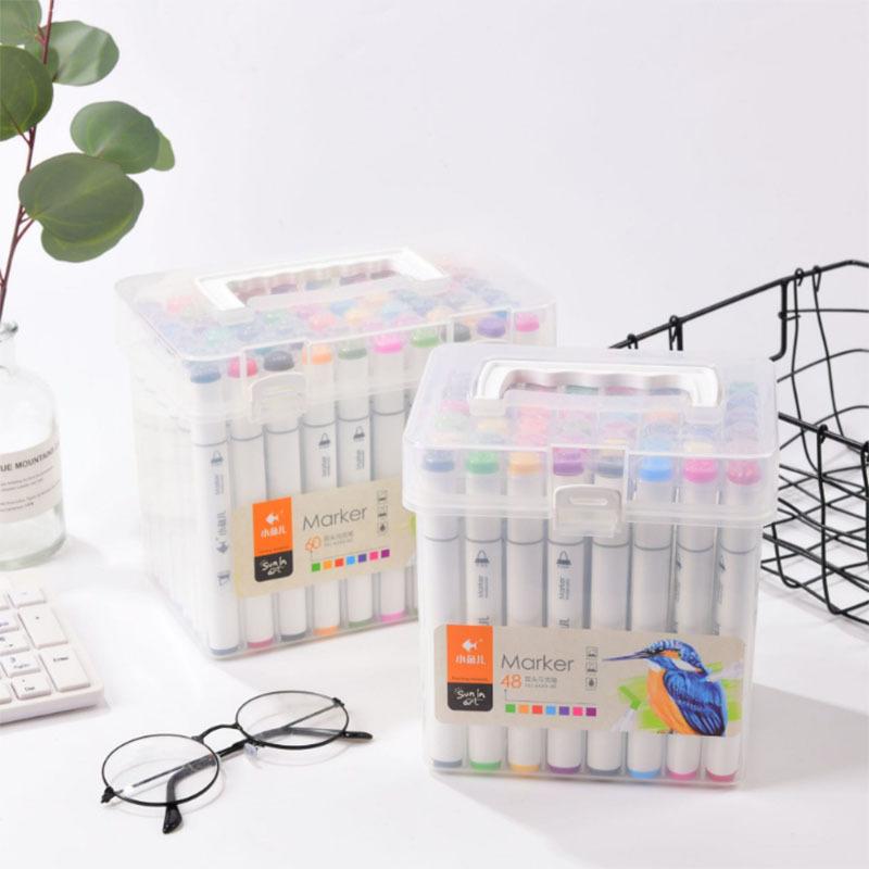 Buy Markers Manga Drawing Markers Pen Alcohol Based Sketch Felt-Tip ...