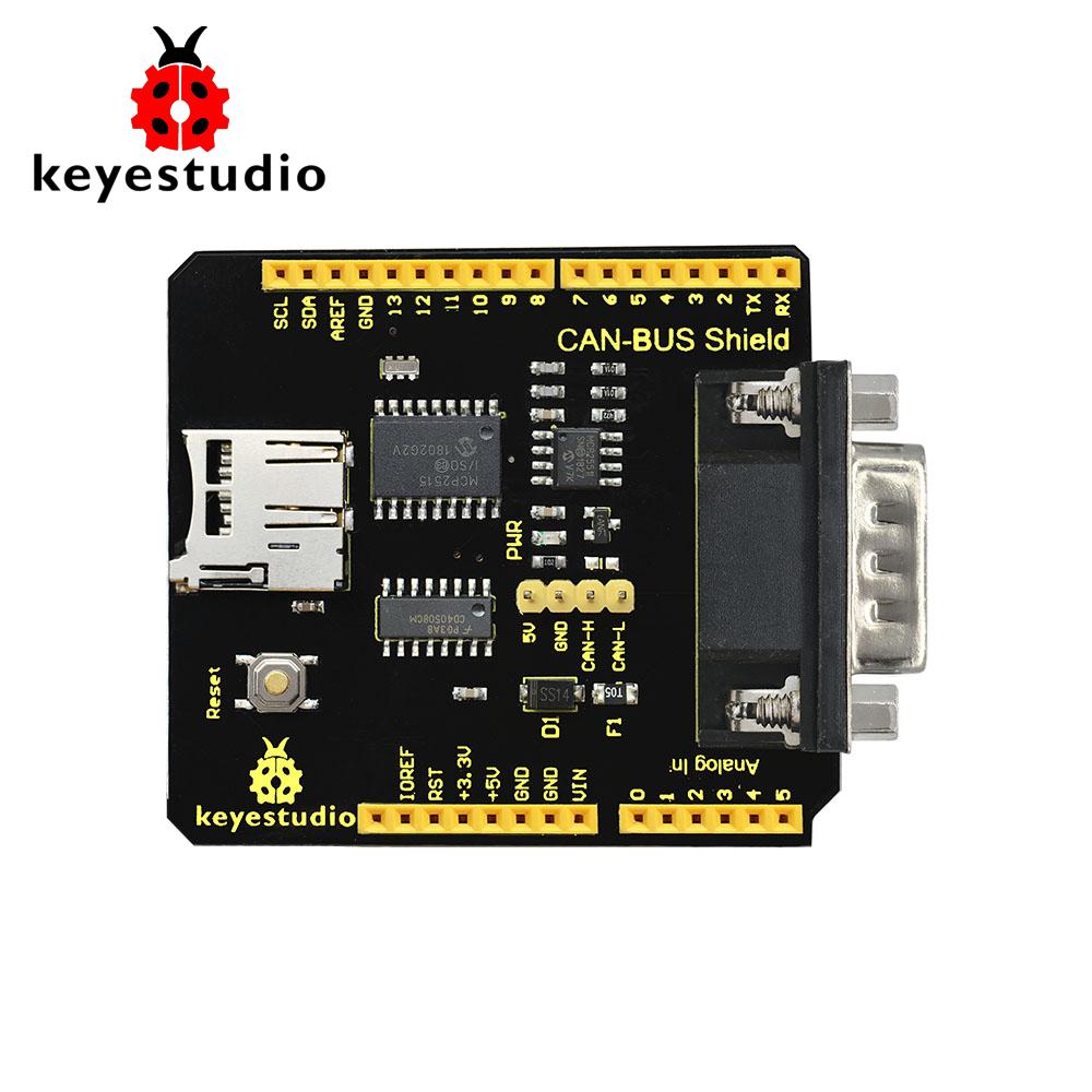 Buy New Keyestudio CAN-BUS Shield MCP2551 Chip With SD Socket For ...