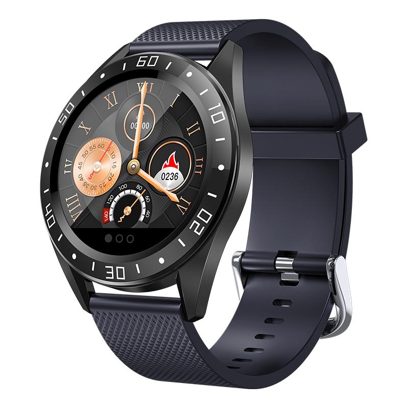 GT105 Smartwatch Couple Heart Rate Blood Pressure Monitor SmartWatch ...