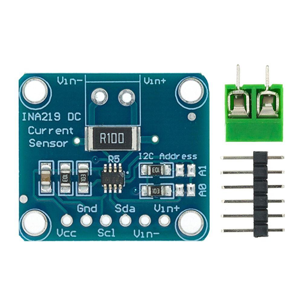 MCU-219 3V-5V IIC INA219 I2C Sensor Module Power Monitoring DC Current ...