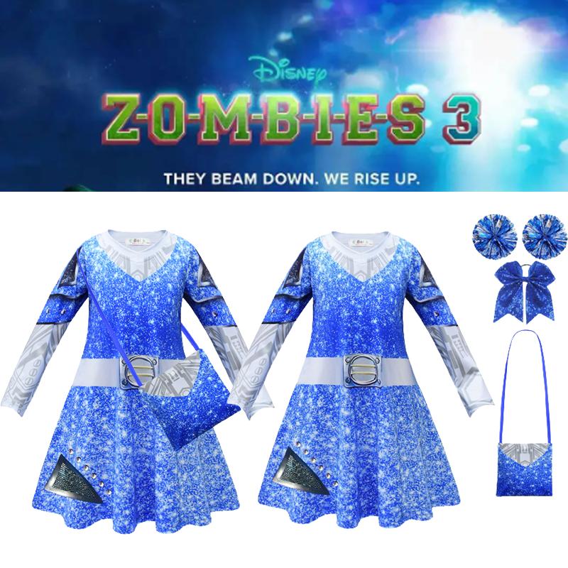 Buy Cheerleading 3 Role Zombies Playing Costume Children Cute Halloween ...