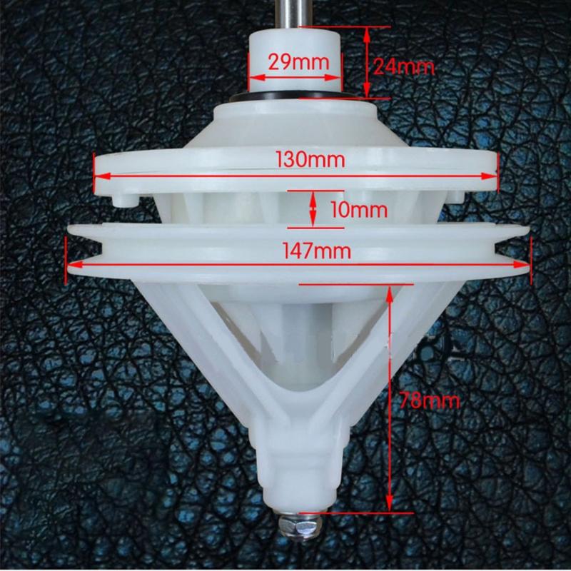 Buy 10 Teeth Shaft Height 30/40/45/50mm Washing Machine Reducer Gear ...