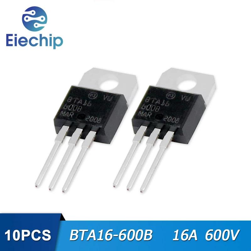 Buy 10PCS BTA16-600B BTA16-600 16A 600V TO-220 voltage regulator at affordable prices — free ...