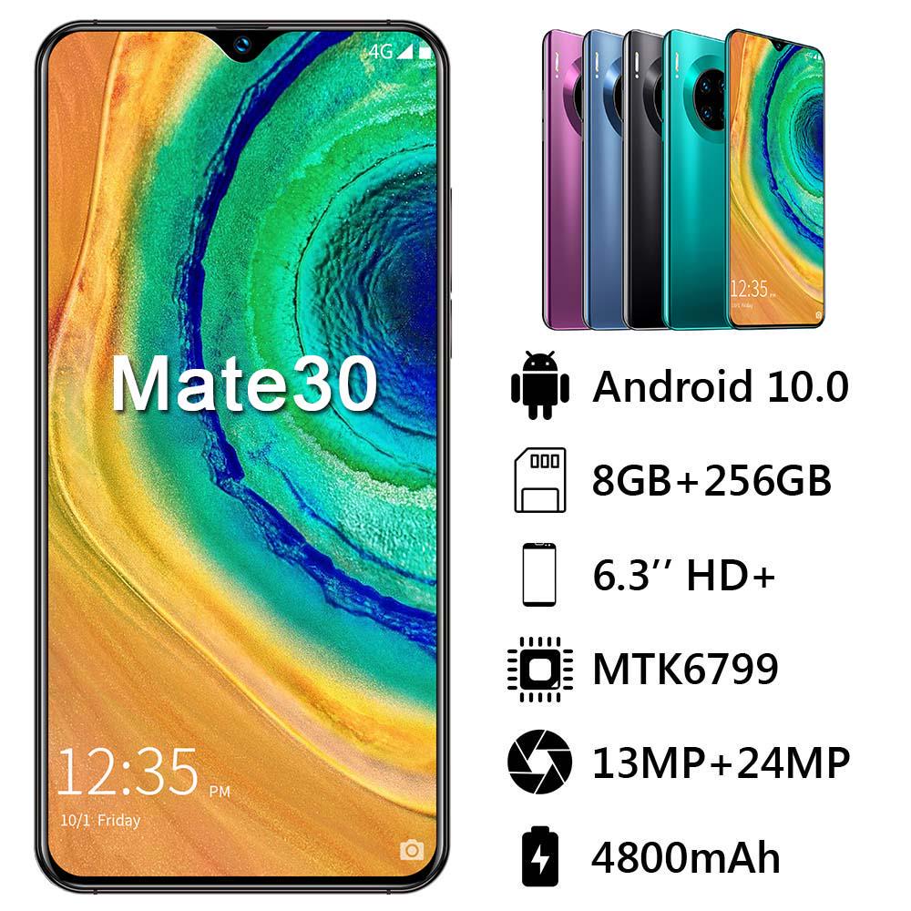 Mate30 8GB RAM 256GB ROM Android 10 3.5D Glass Smartphone-buy at a low prices on Joom e-commerce ...