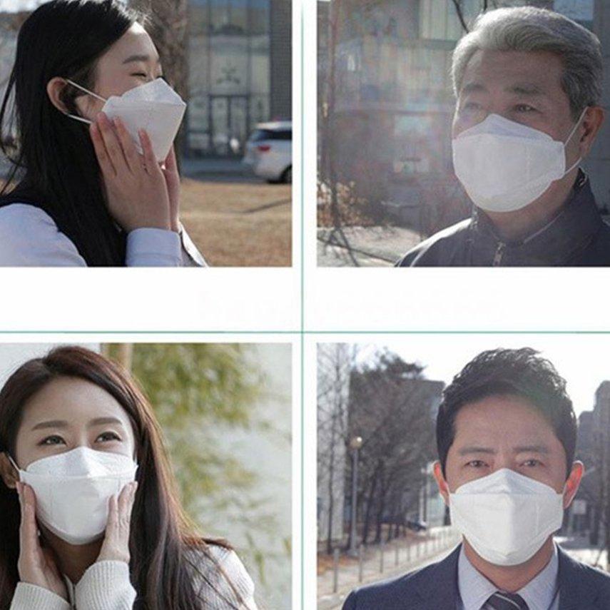 Buy KF94 Fish-shaped Mouth Willow Mask 5-Layer Anti Dust Breathable ...