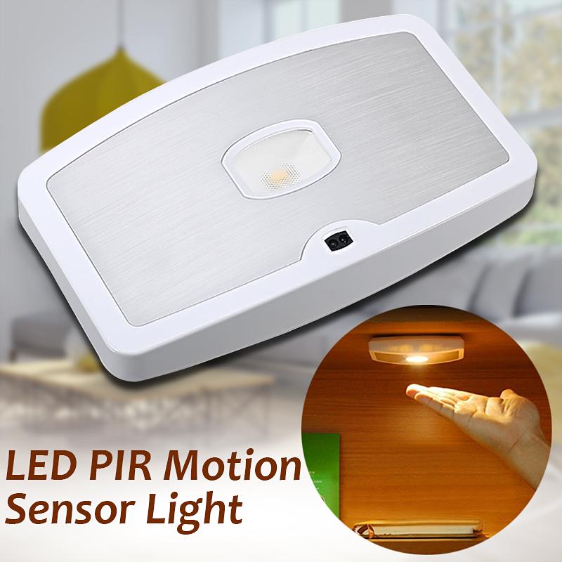 Cheap Dimmable LED PIR Motion Sensor Night Light Cabinet Lamp Cupboard ...