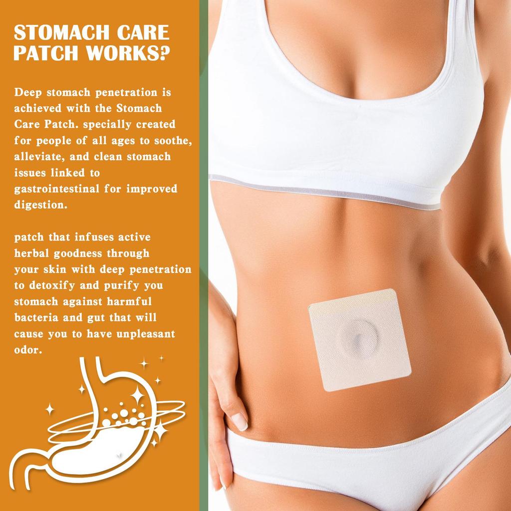 Cheap Stomach Care Patch Pain Relief Stomachache Belly Button Sticker Neutralize Stomach Acid ...