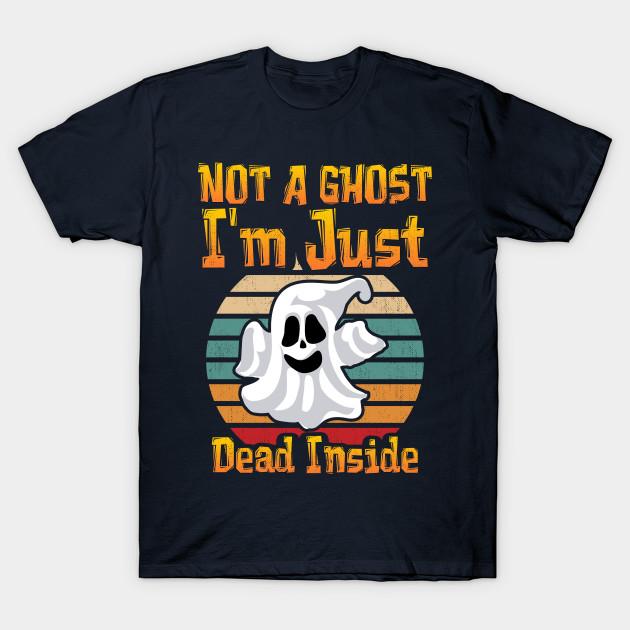 Buy Men Premium Cotton Harajuku T Shirt Im Not a Ghost Im Just Dead ...