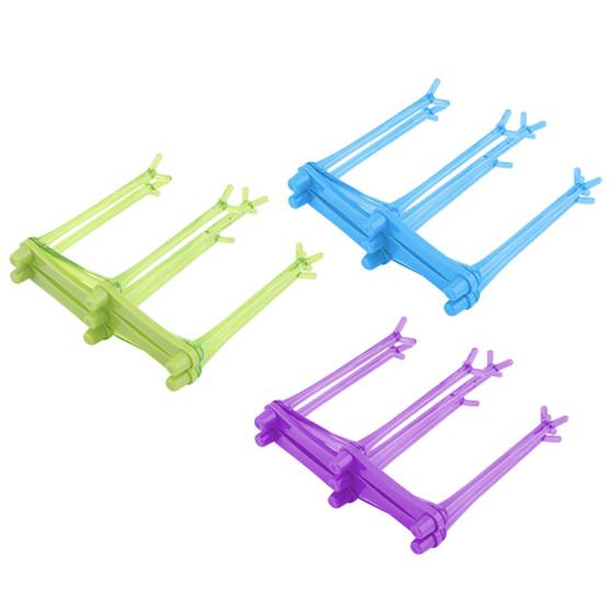 Buy Padded Plastic 7 Drain Cup Rack Kitchen Rack Glass Rasp Storage ...