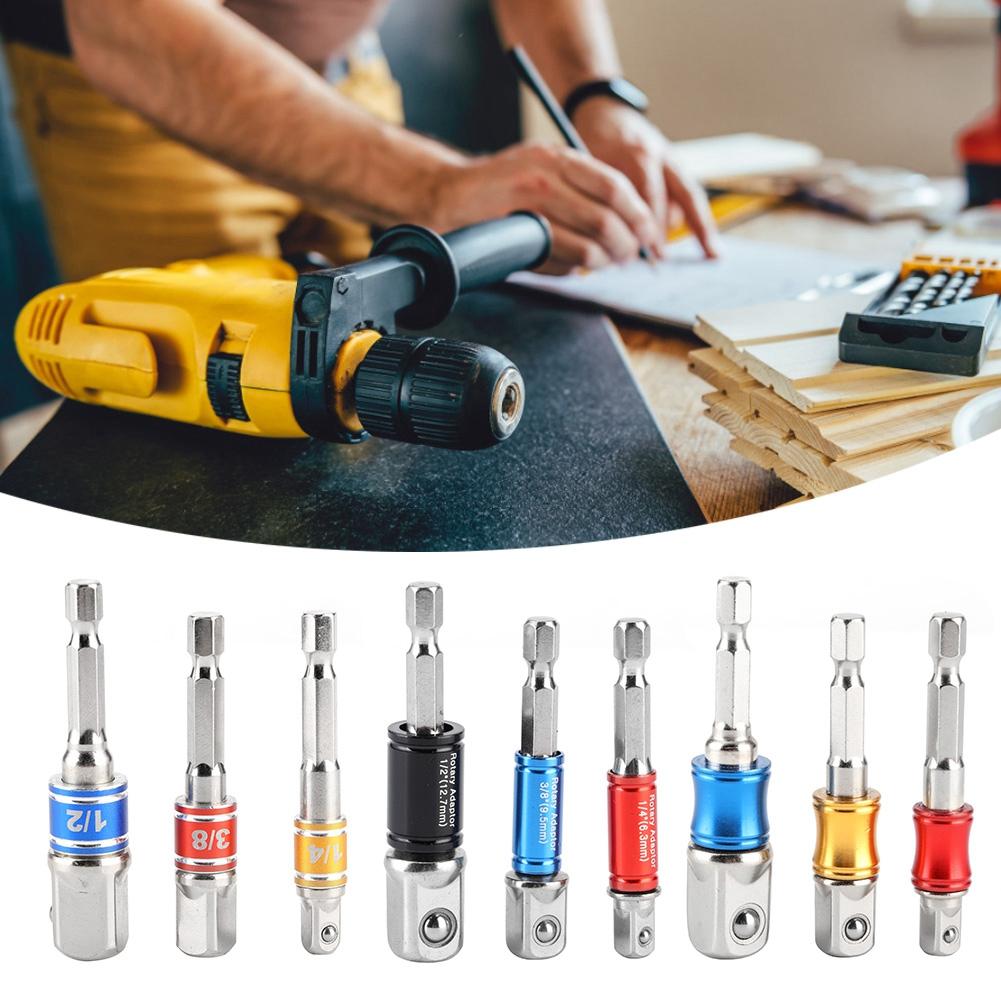 3Pcs/Set Hex Drill Bit Socket Adapter Drive Electric Impact Driver 1 ...