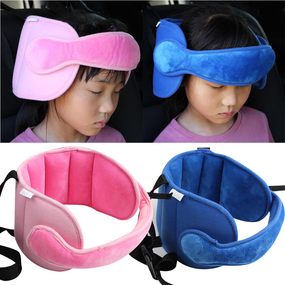 Adjustable Infants Baby Head Safety Support Straps Covers Car Seat ...