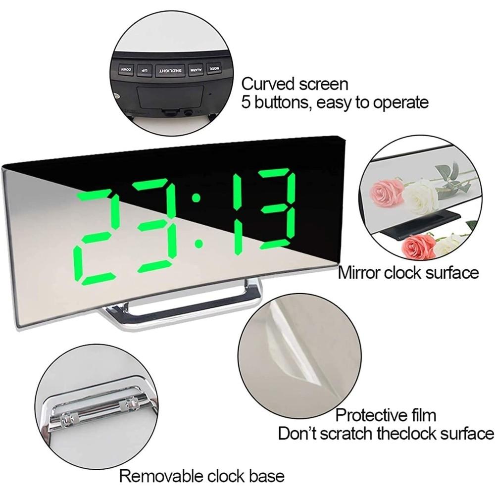 Kaufe Orologio Sveglia Digitale Con Datario Termometro Display A ...