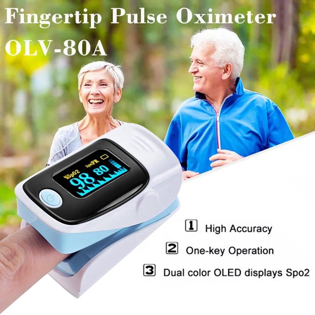 Buy Minnie Portable Finger Pulse Oximeter Blood Oxygen Saturation Meter ...