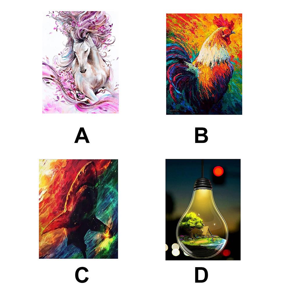 Buy Ministore 5D Embroidery Paintings Rhinestone Pasted DIY Diamond ...