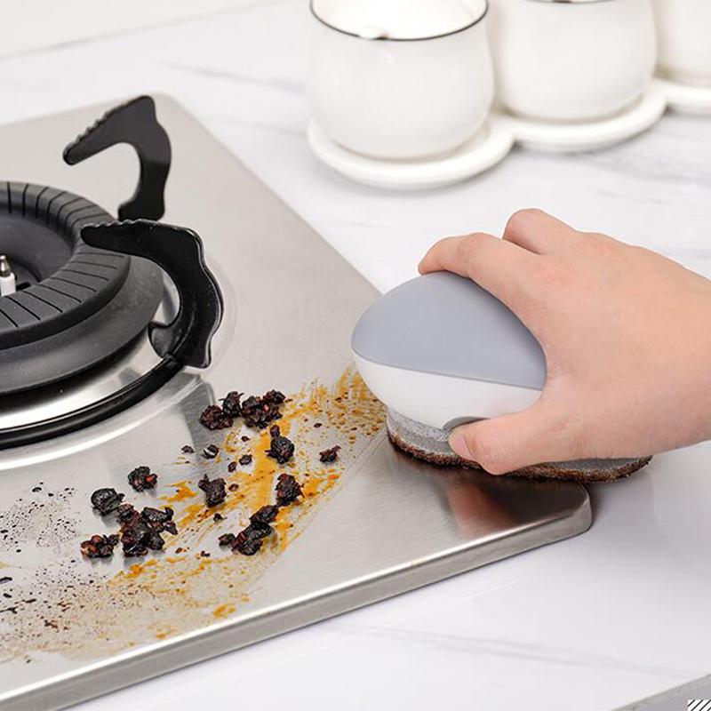 Home Supplies Household Kitchen Cleaning Brush Mouse Sponge Bath Scrub ...