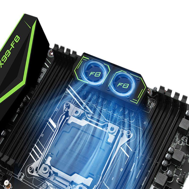 Cheap HUANANZHI X99-F8 Game Motherboard for In-tel X99 LGA2011-3 DDR4 M ...