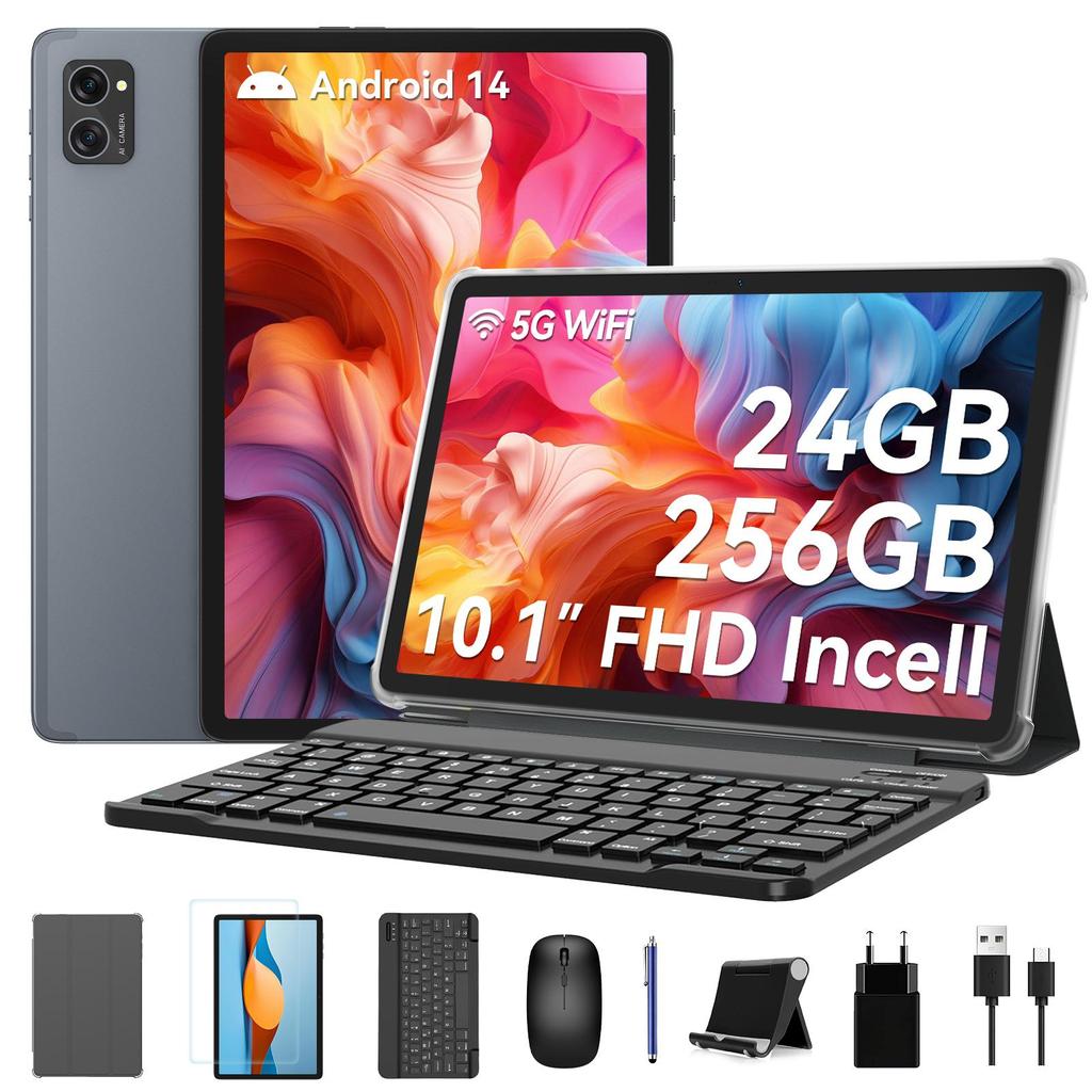 Cheap BESTTAB A20 Android 14 24GB RAM 256GB ROM Tablet 10 Inches 920 x ...