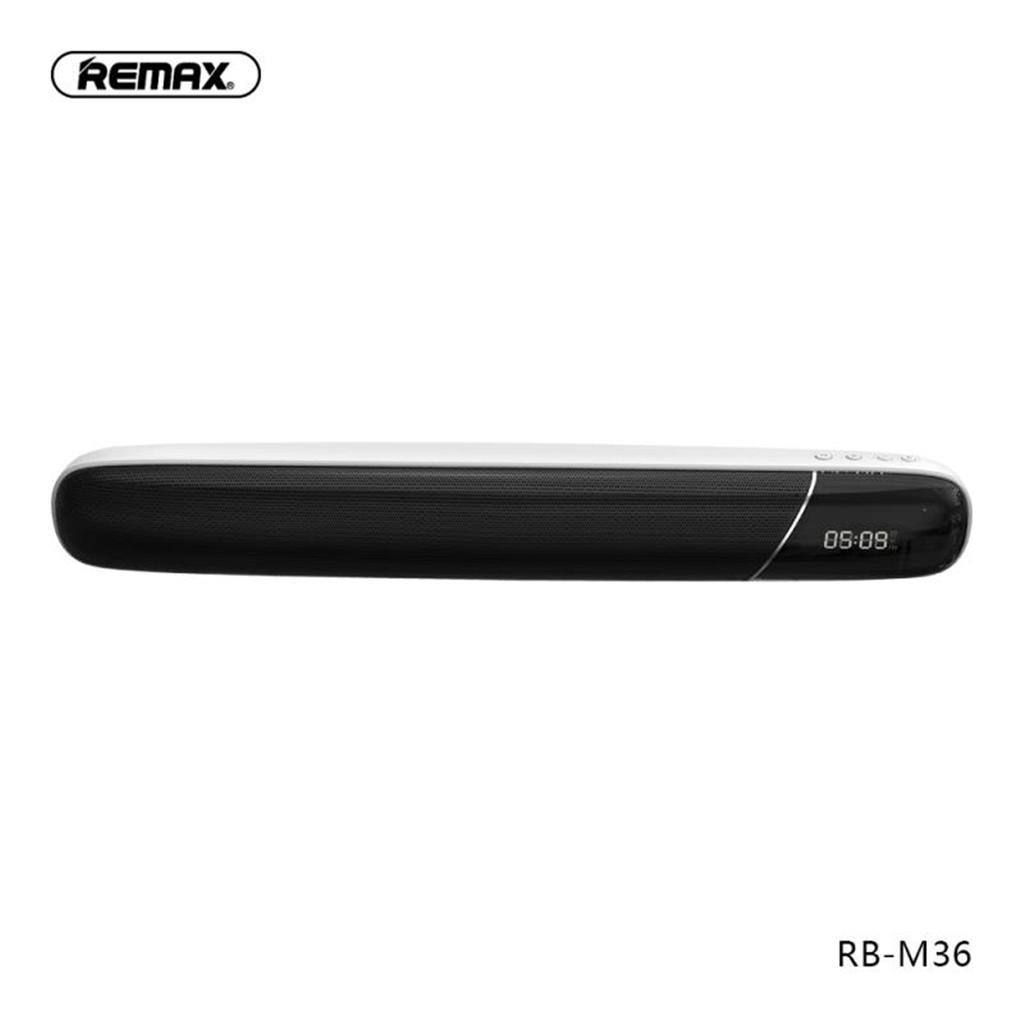 Buy Remax Portable Desktop Wireless Bluetooth Speaker Heavy Bass Alarm ...