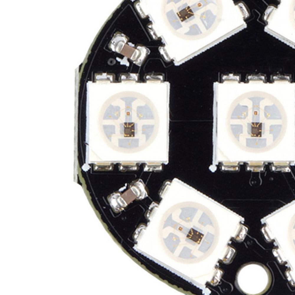 Yüksek qualiy 1/5 Adet CJMCU-2812 WS2812 7-Bit 5050 RGB Tam Renkli LED ...