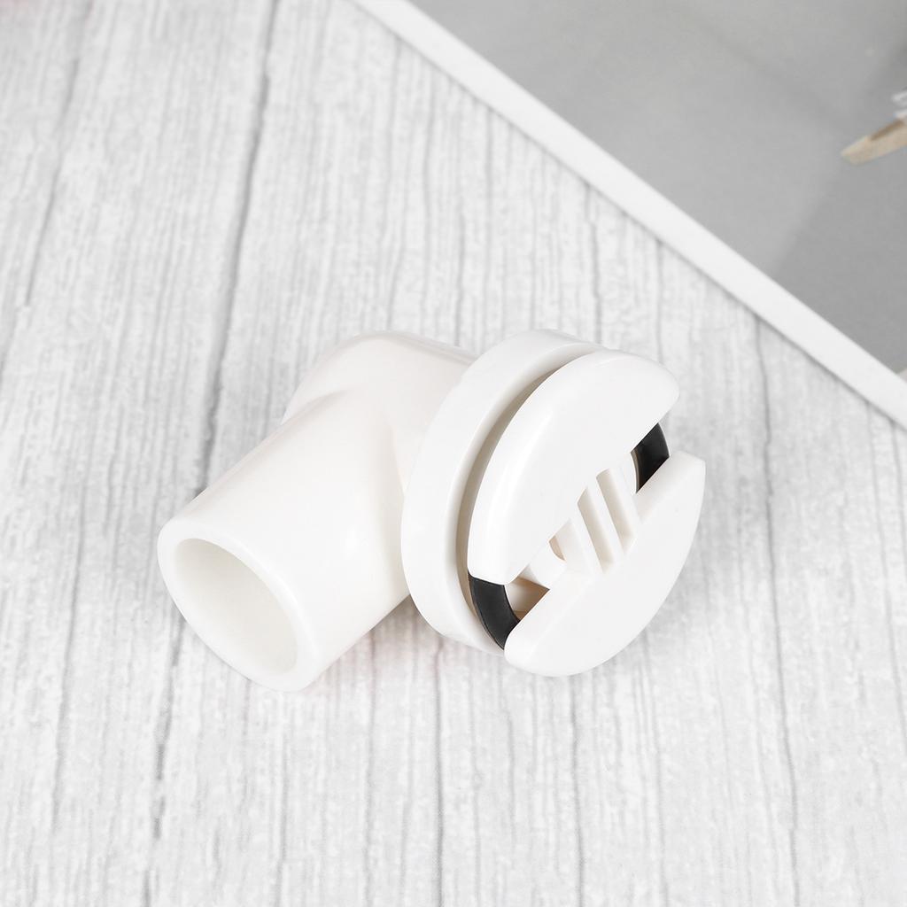 Buy L Type PVC Pipe Connectors Thicken Fish Tank Drain Pipe Joints ...