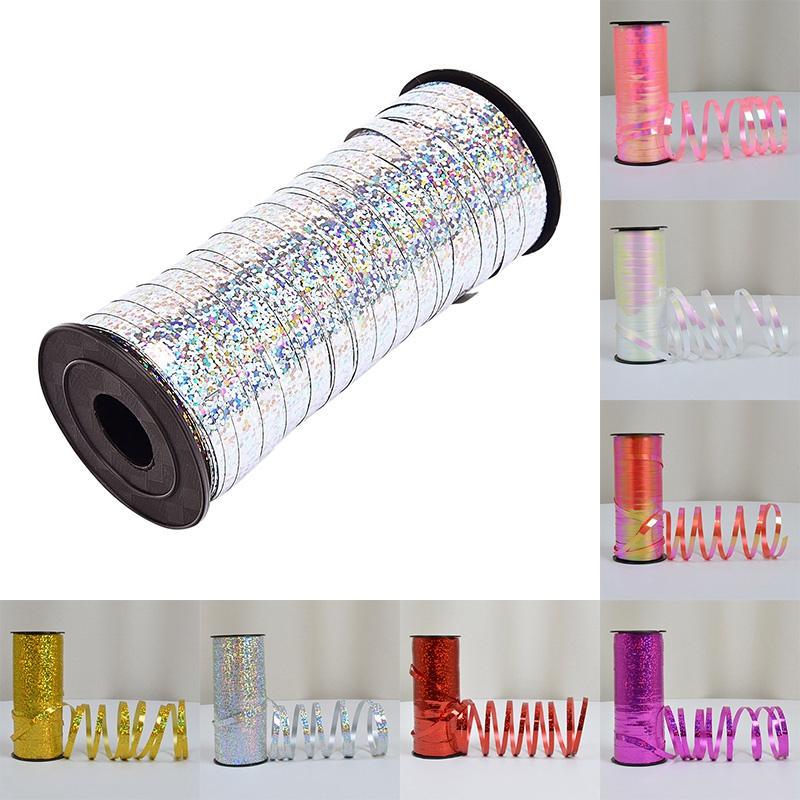Buy Balloon Rope 100 Yards Laser Rainbow Ribbon Balloon Accessories at ...