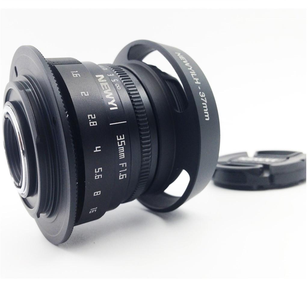 Buy Newyi 35mm F/1.6 CCTv Mini Lens for All M4/3/MFT Mount Mirro Camera ...
