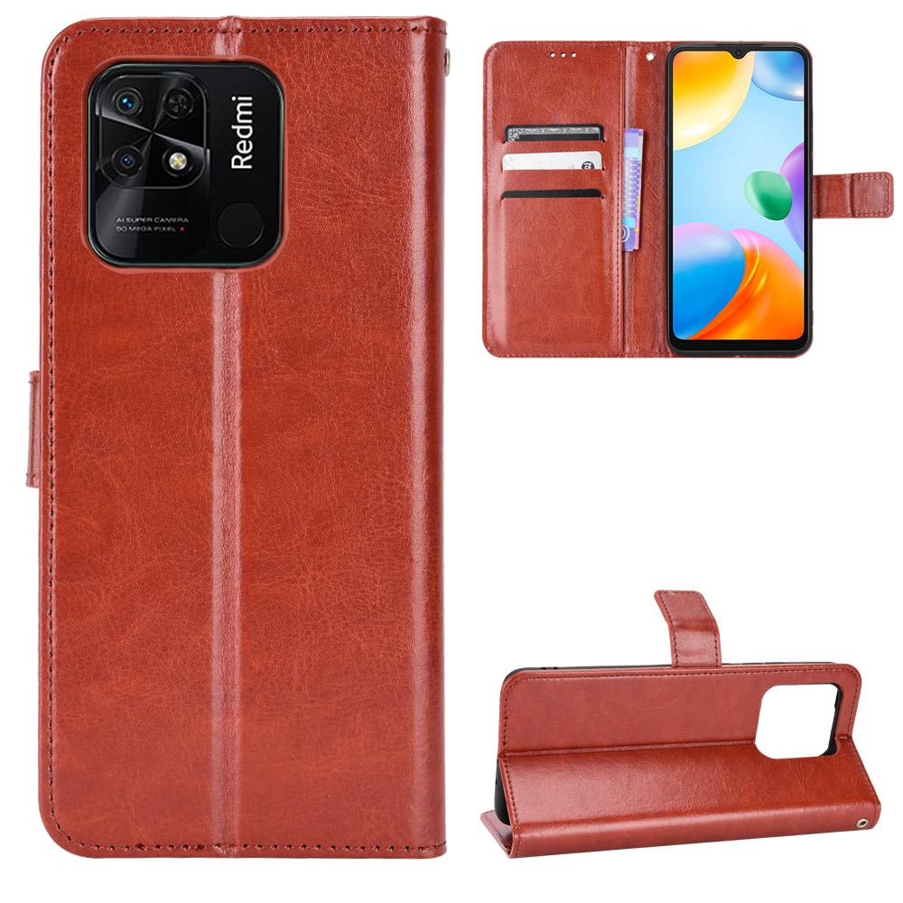 For Xiaomi Redmi 10C Redmi10C Case Flip Wallet PU Leather Card Slot ...