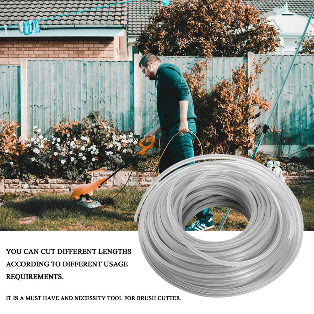 Buy 3.0mm 1LB Trimmer Wire Rope Cord Line Grass Trimmer Line Inside ...